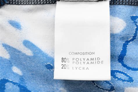 Premium Photo Fabric Composition Label