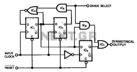 Divide By 2 Or 3 Circuit Under Counter Circuits 14070 Next Gr