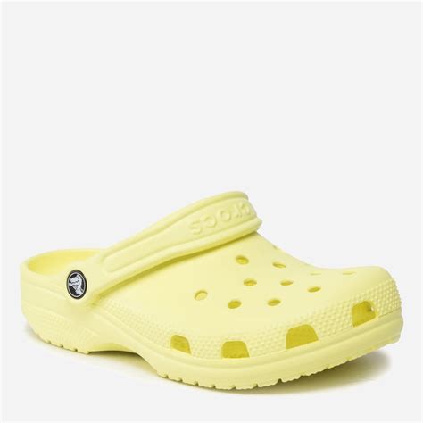 Женские кроксы Crocs Classic 10001-75U-M7/W9 39-40 25 см Зелено-желтые ...