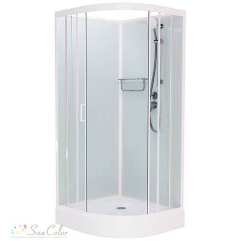 Душевая кабина Frank F409 M white без крыши (артикул SC-164242) — цена ...
