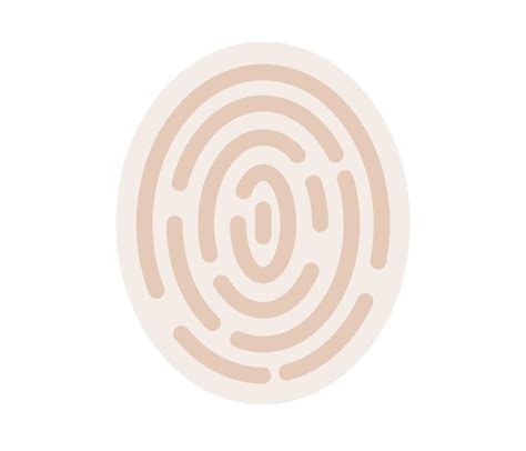 Scan Fingerprint Icon Data Protection Concept Biometric Access Control Biometrics