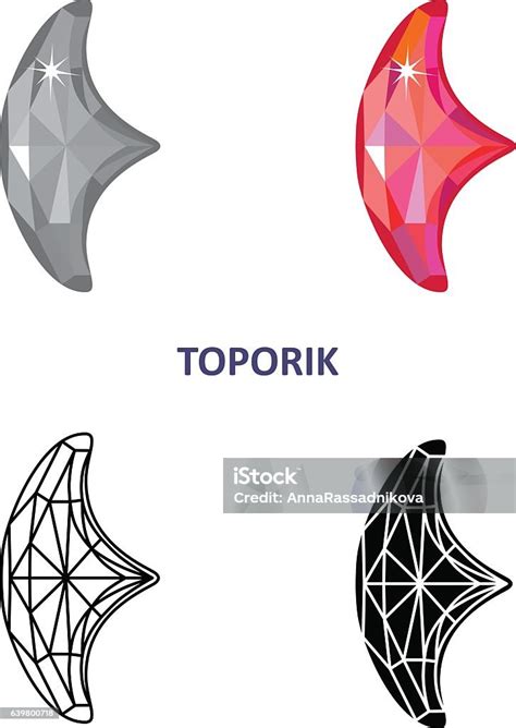 Fancy Gem Cut Stock Illustration Download Image Now Artificial