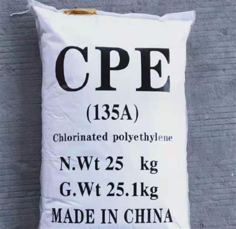 Cpe 염소화 폴리에틸렌 135a 의 고품질 Cpe 염소화 폴리에틸렌 135a