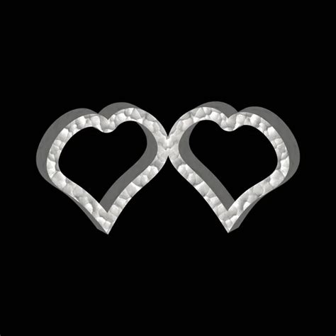 Double heart Stock Photos, Royalty Free Double heart Images | Depositphotos