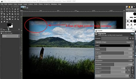 Subtle Vignette With GIMP 2 9 6 GIMP Discuss Pixls Us
