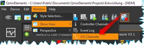 8 I O Plugin — Cetoni Elements Manual