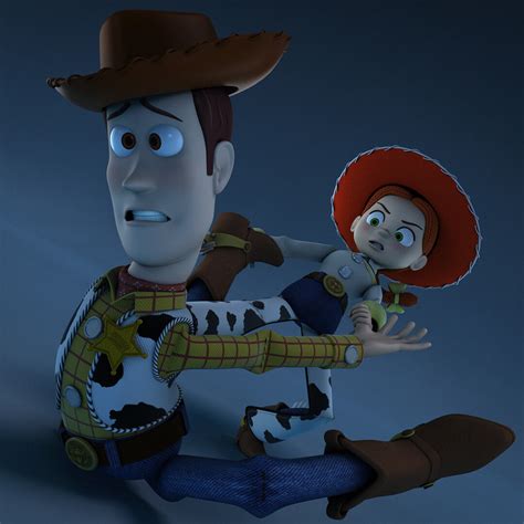 Toy Story Woody And Jessie Fight