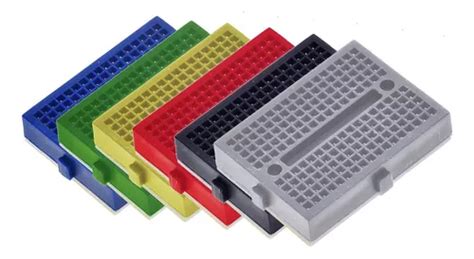 Mini Protoboard 170 Pontos Breadboard P Arduino 6un Parcelamento