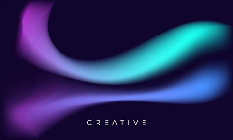 Premium Vector Modern Fluid Abstract Background With Green And Purple Color Gradient Mesh