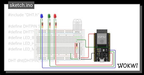 Suhu Wokwi Esp32 Stm32 Arduino Simulator
