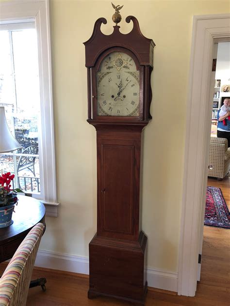 Help Identifying Old Grandfather Clock : r/clocks