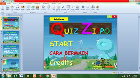 Cara Dan Trik Membuat Game Quiz Tanpa Coding Di Powerpoint Blog Pasti Bisa