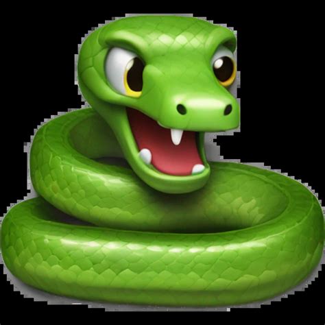 Python Programming Snake Logo But Like The Hankey Emoji Emoji Ai