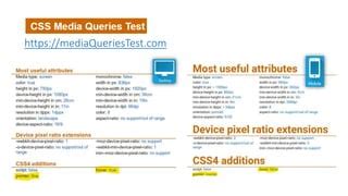 New CSS Ways To Control Layout PPT
