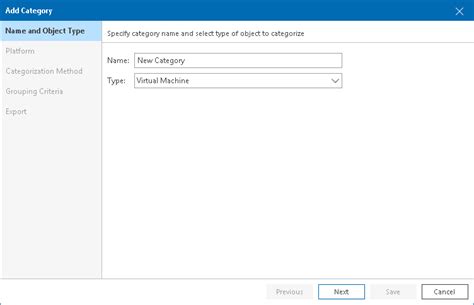 Configuring Categorization Using Grouping Expressions Veeam One User