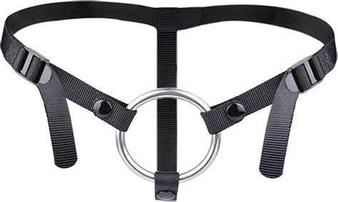 Zeehuu Female Adjustable Dildo Harness With Metal O Rings