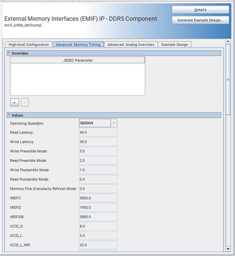 222 Using Custom Memory Timing And Io Configuration
