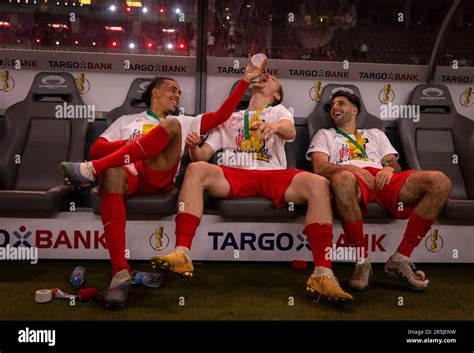 Berlin Germany 3rd Jun 2023 Yussuf Poulsen Rbl Marcel