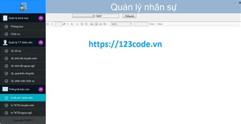 tải source code quản lý nhân sự c kết nối sql siêu hay