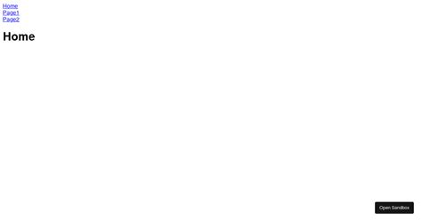 Nissy Shotatutorial React Router Dom Codesandbox