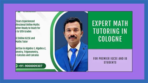Premier Igcse And Ib Math Tutoring Services In Cologne Germany