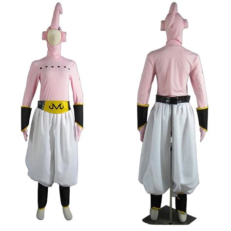 Dragon Ball Z Evil Buu Cosplay Costume Super Buu Saga Fat Buu With