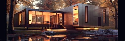 premium ai image modular house visualization aigenerated unreal
