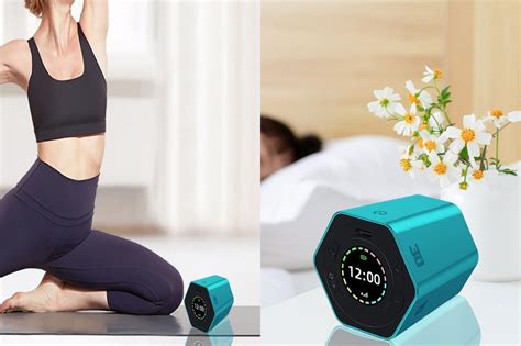 Sp Portable Productivity Timer Rechargeable Pomodoro Clock Portable Hexagon Pomodoro Timer For