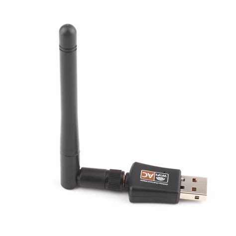 600 Мбит/с USB беспроводной wifi адаптер 2,4 ГГц 5 ГГц WiFi с антенной ...