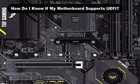 Can My Motherboard Run UEFI TechDIY Info