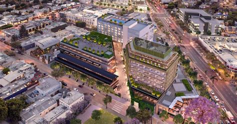 West Hollywoods Robertson Lane Development Shrinks Hotel Adds Office