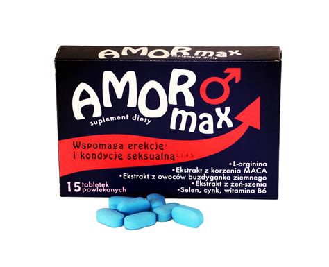 Erekcja Potencja Sex Libido Tabletki Amor Max 15t Testosteron Pożądanie 5904063441778 • Cena Erekcja Potencja Sex Libido Tabletki Amor Max 15t Testosteron Pożądanie 5904063441778 • Cena
