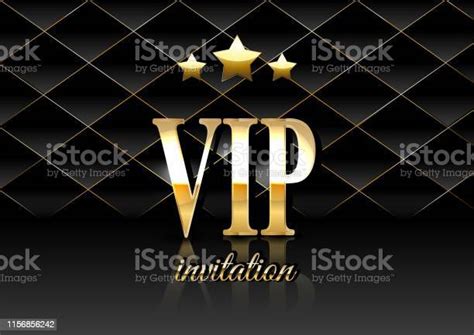 Vip 파티 프리미엄 초대 카드 포스터 전단지 검은 색과 황금 디자인 템플릿입니다 골드 퀼트 패턴 장식 배경 벡터 0명에 대한 스톡 벡터 아트 및 기타 이미지 Istock