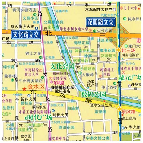 【一张图读懂一座城】2023新版郑州市地图 city城市地图郑州旅游图便携防水耐折撕不烂地图新公交线路地铁景点大学学校指南 虎窝淘