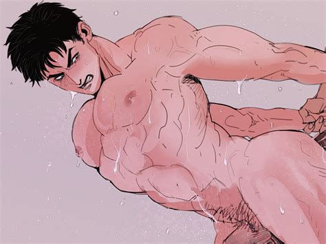 Ao Isami Yuuki Bakuhatsu Bang Bravern Babes Abs Anal Bara Black Hair Blush Clenched