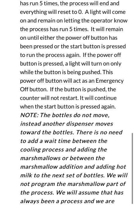 Have To Make A PLC Schematic That Will Do The Chegg Com