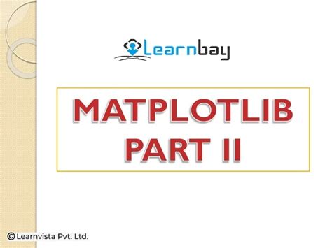 Ppt Matplotlib Part 2 Powerpoint Presentation Free Download Id