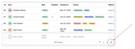 Add New Rows To The Table Component Retool Docs
