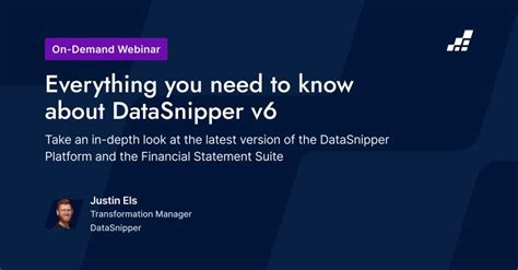 Datasnipper On Linkedin 📢 Announcement On Demand Webinar Discover All The New Capabilities In…