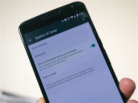 inside marshmallow the system ui tuner android central