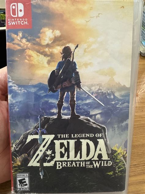 Zelda Botw With Box Video Gaming Video Games Nintendo On Carousell