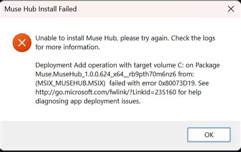 Mu4 Issue Muse Hub Not Installing On Windows 11 · Issue 15240 · Musescoremusescore · Github