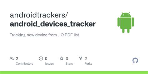 GitHub - androidtrackers/android_devices_tracker: Tracking new device ...