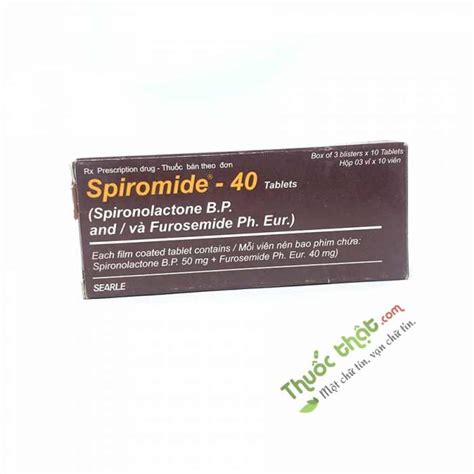 Thuốc Spiromide 40mg