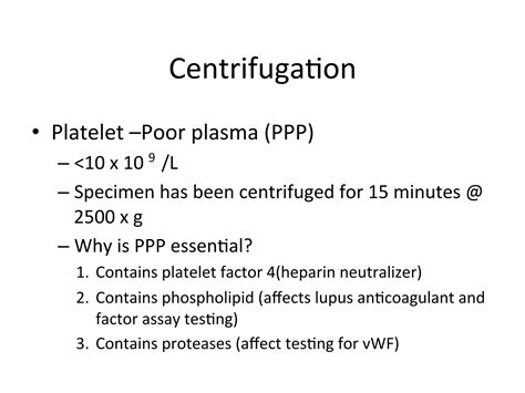 Preanalytical Variables In Coagulation Testing Pdf