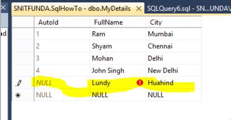Insert Sql Statement In SQL Server Tech Funda