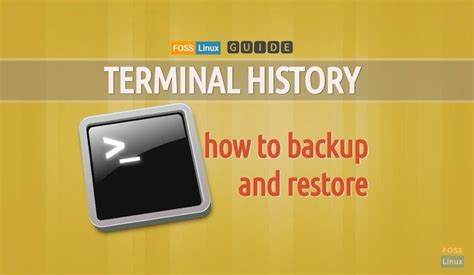 How To Backup Linux Terminal History Foss Linux