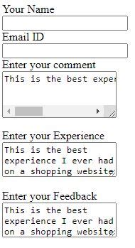 HTML Textarea CSVeda