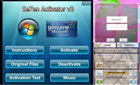 Windows 7 Activator Tools