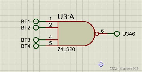 74ls20：基础介绍与使用教程 Csdn博客